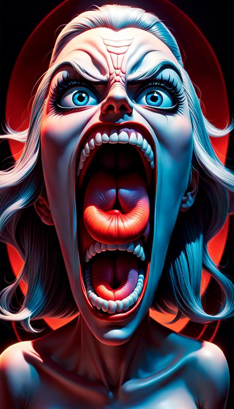 Nightmare Face - AI Generated Artwork - NightCafe Creator