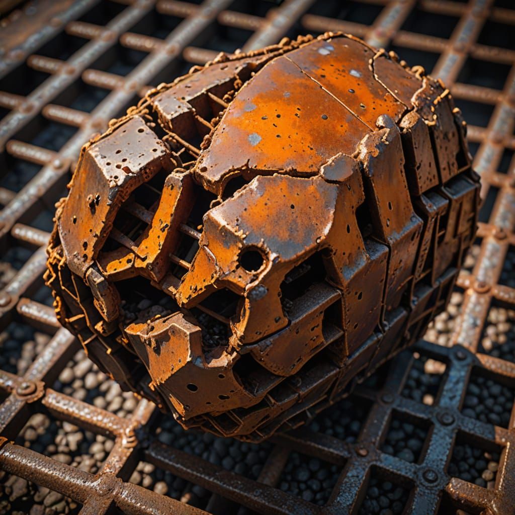 huge rust nugget - huge rust nugget