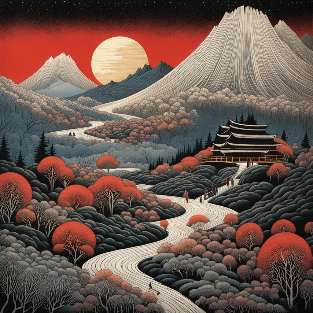 landscape - AI Generated Artwork - NightCafe Creator