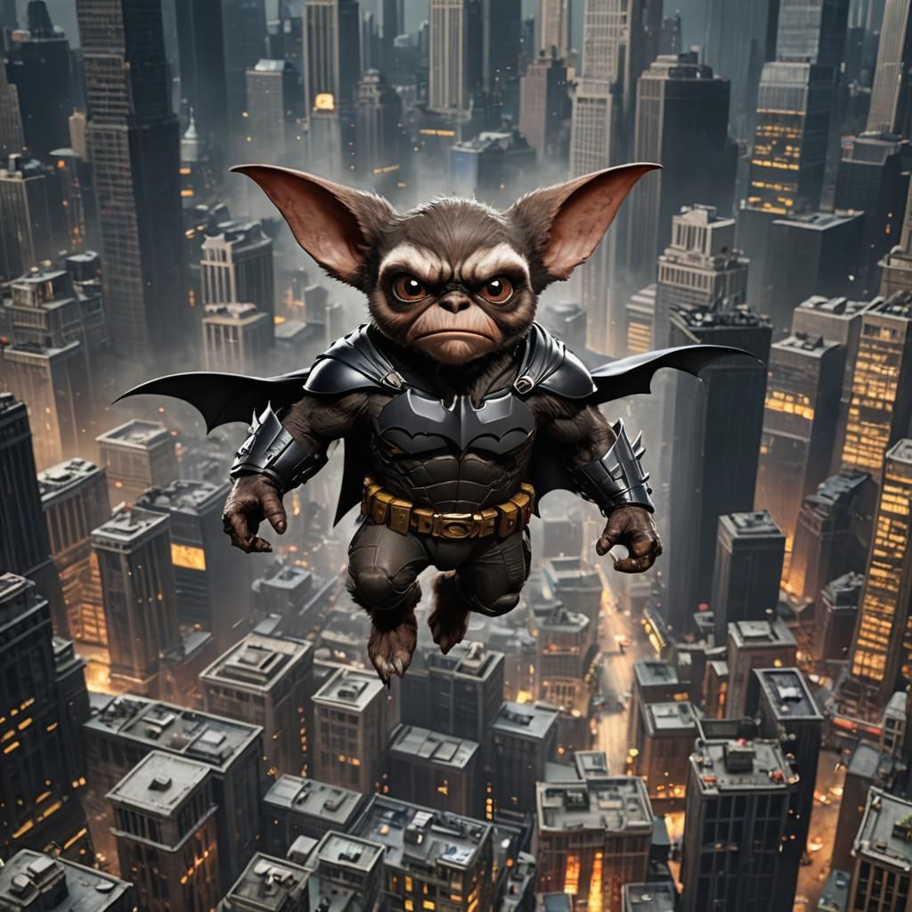 Bat Gizmo - AI Generated Artwork - NightCafe Creator