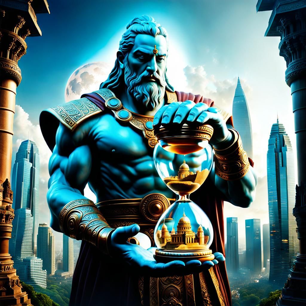 God of time - AI Generated Artwork - NightCafe Creator