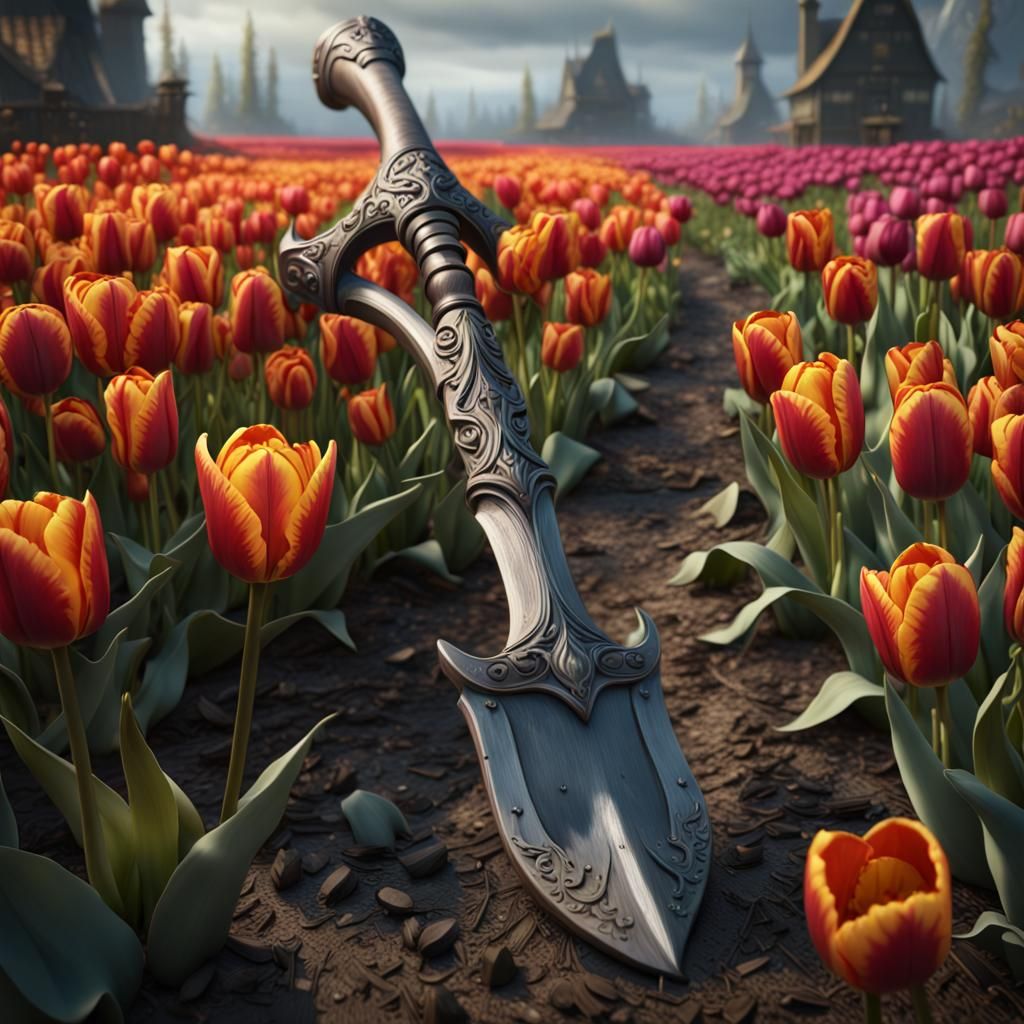 Digging a Path - AI Generated Artwork - NightCafe Creator