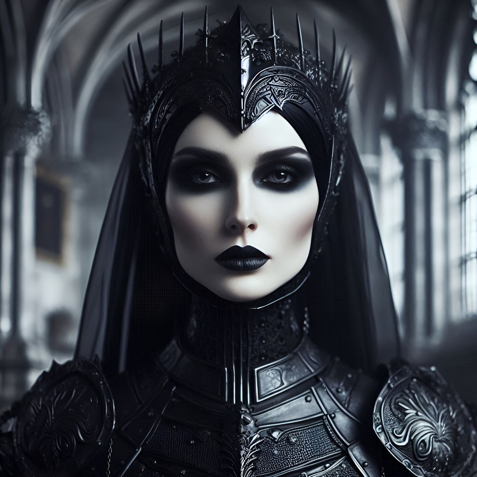 Gothic queen - AI Generated Artwork - NightCafe Creator