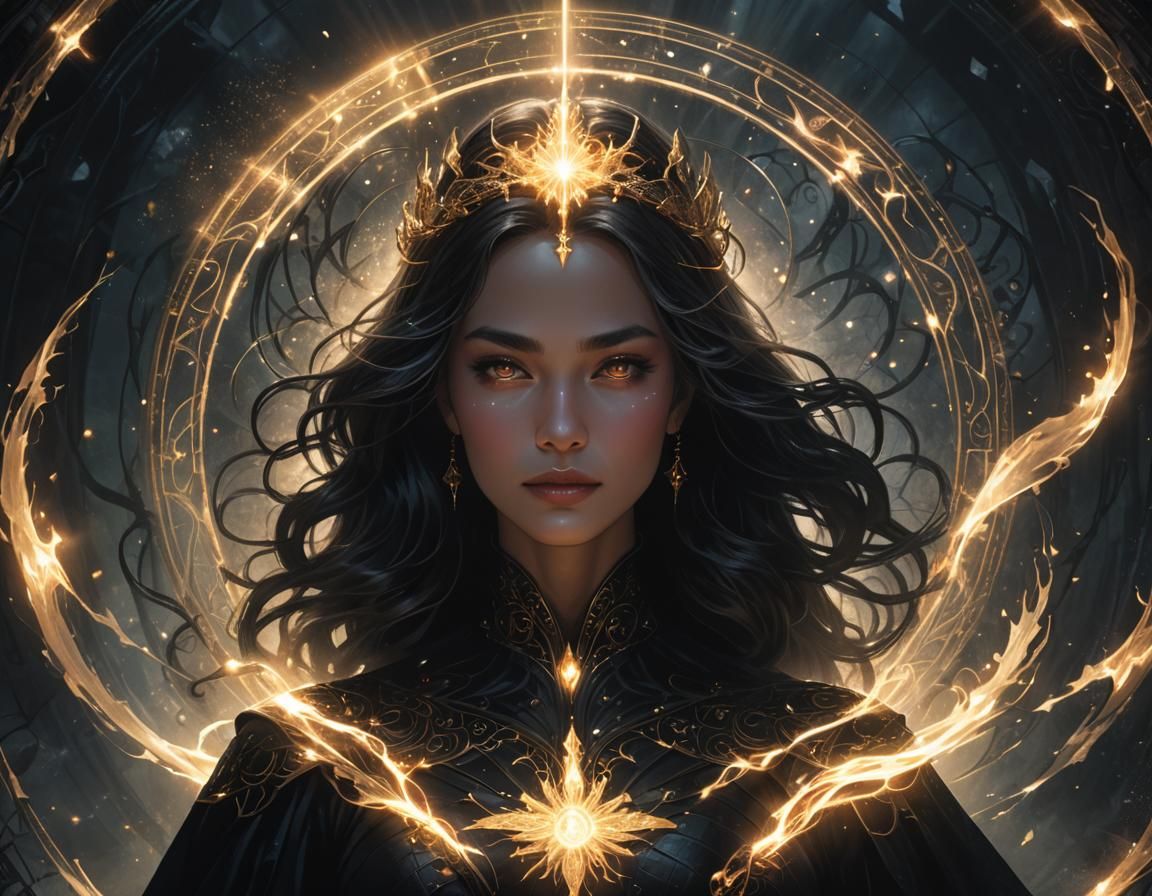 a magical woman - AI Generated Artwork - NightCafe Creator