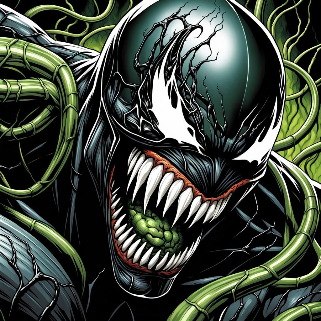 Venom takes over bane - Venom Unleashes Dark Power Over Bane...