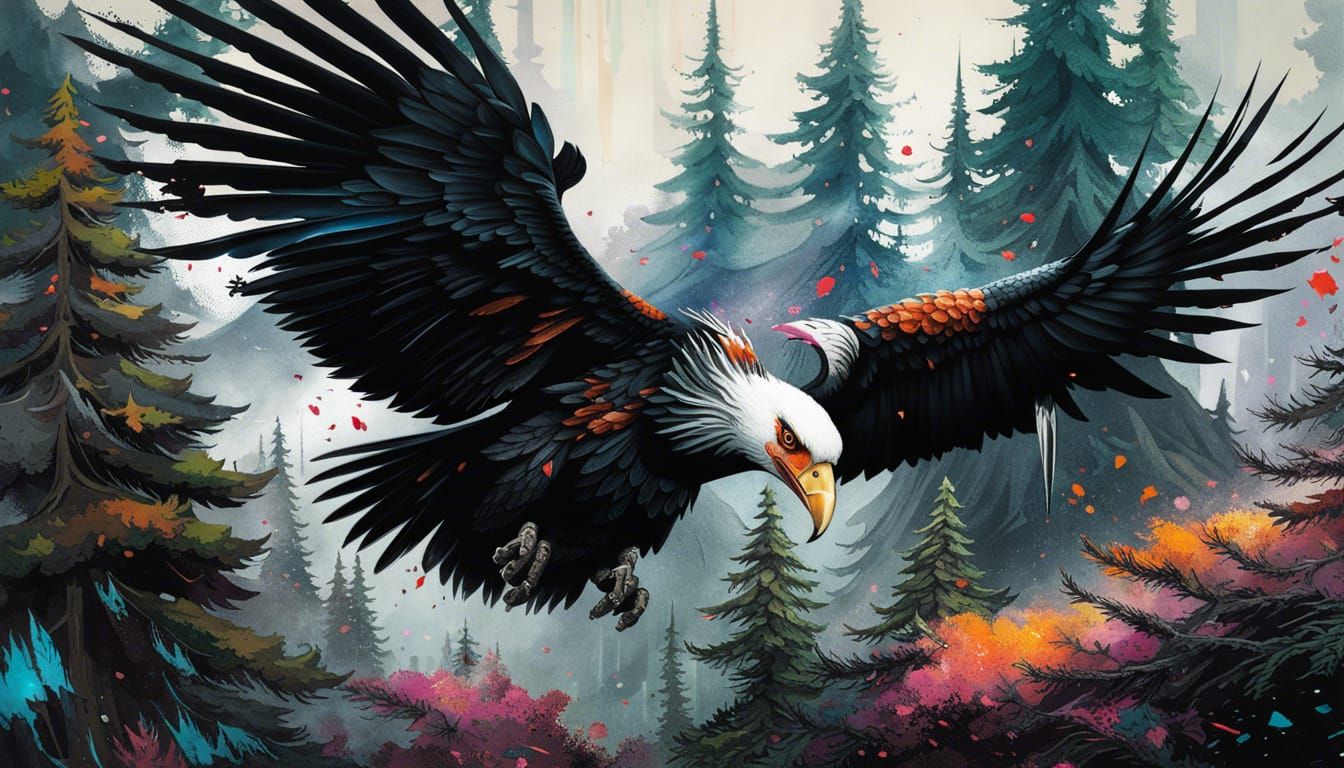 California Condor - AI Generated Artwork - NightCafe Creator