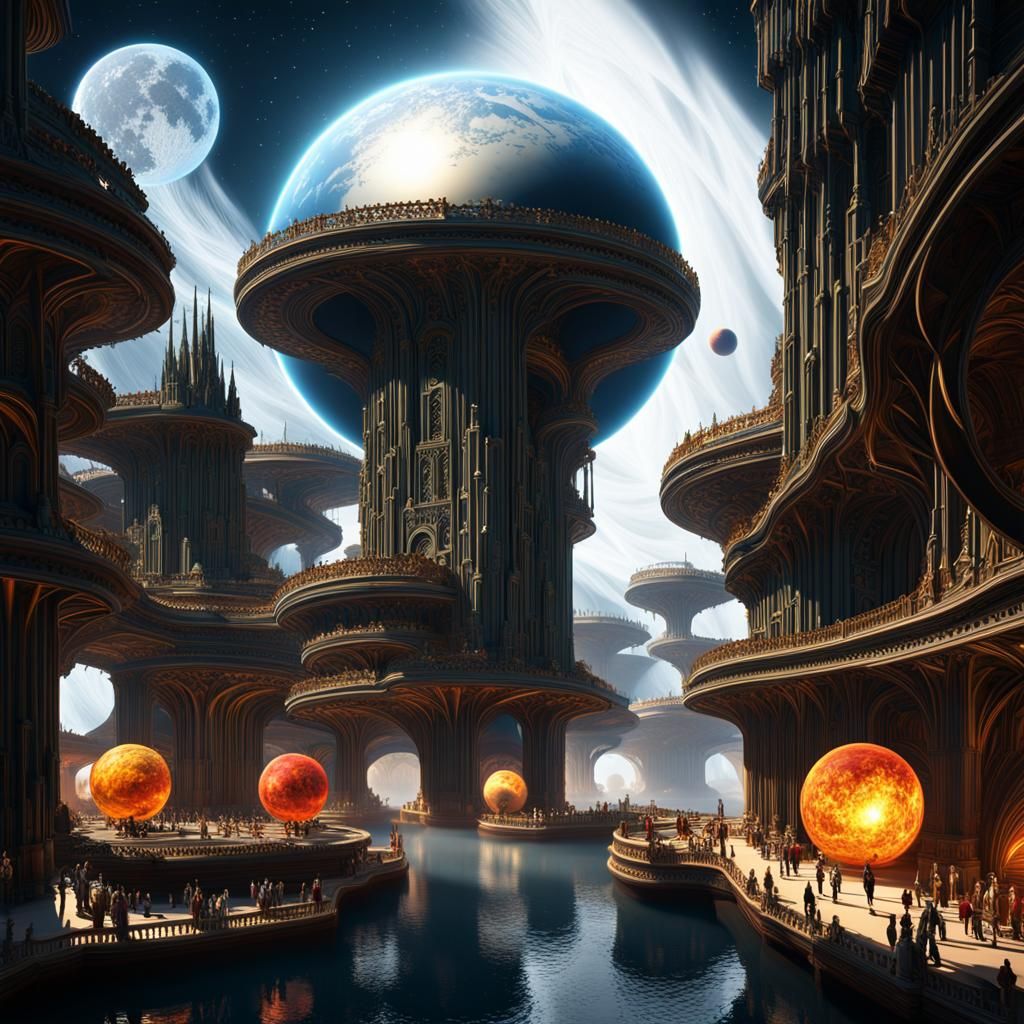 Let me build you a city,v.2 - AI Generated Artwork - NightCafe Creator