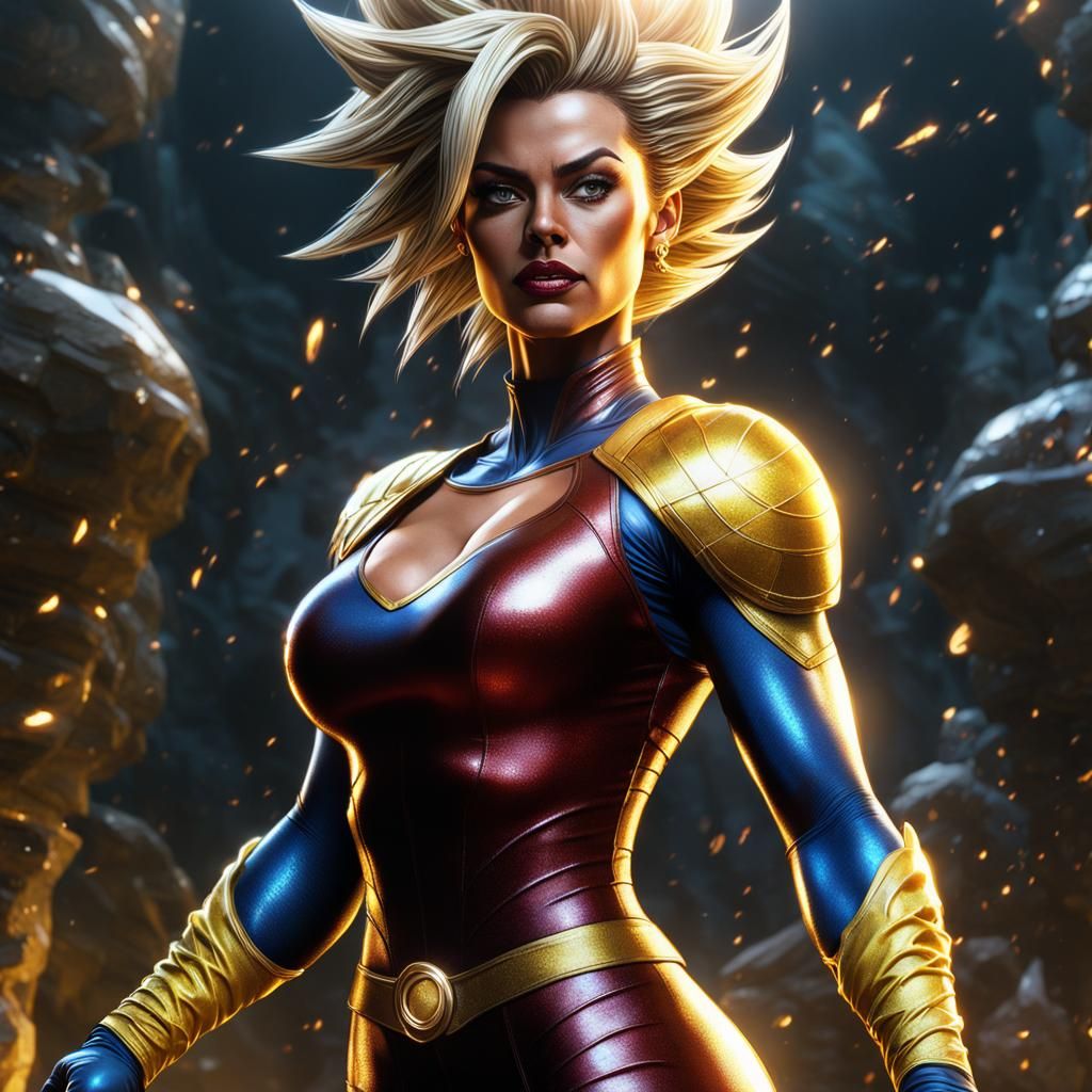 Ultimate Super Saiyan - AI Generated Artwork - NightCafe Creator