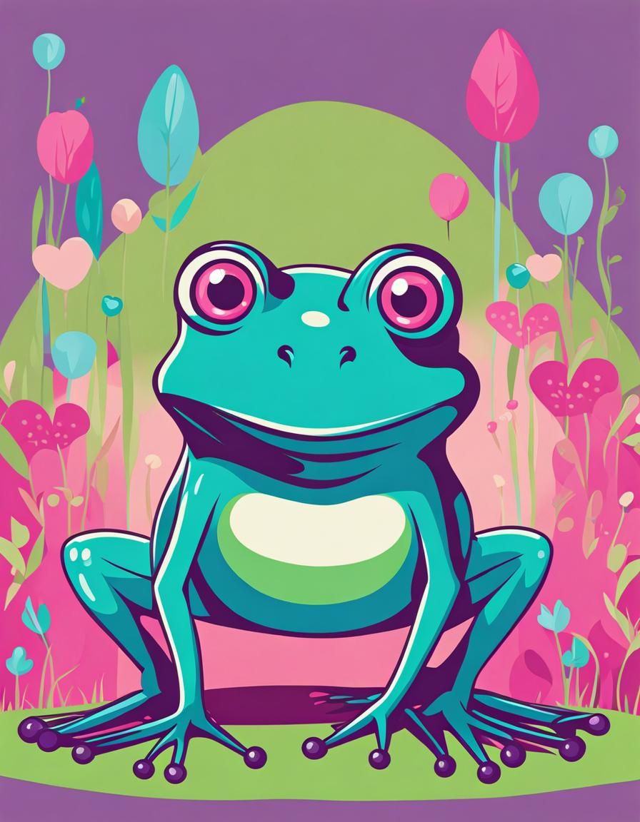 Frog - AI Generated Artwork - NightCafe Creator