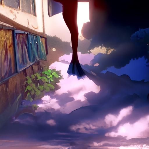 The sky is falling - AI Generated Artwork - NightCafe Creator