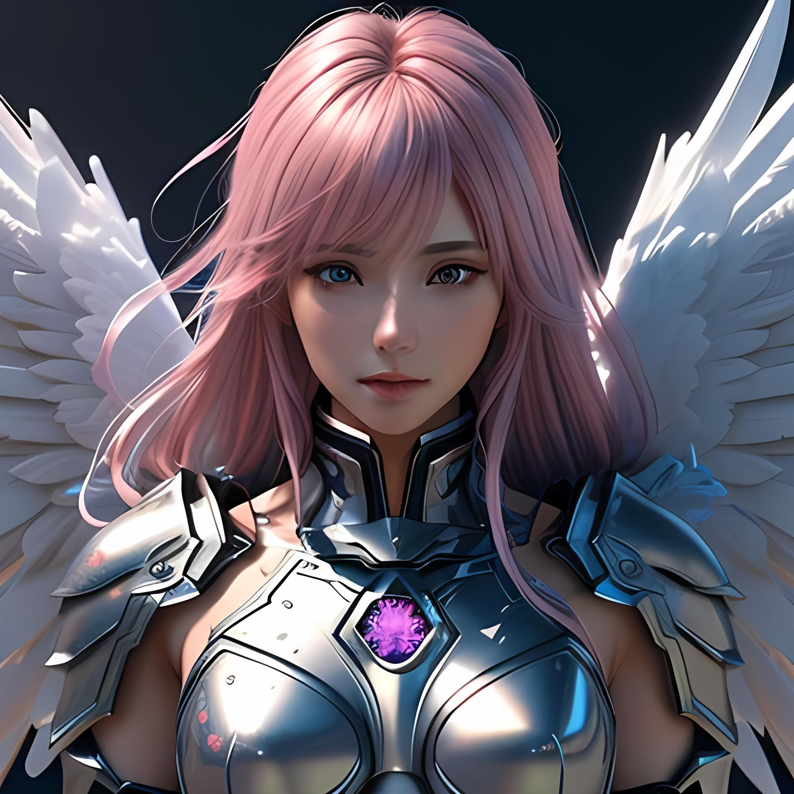 Angel Knight - AI Generated Artwork - NightCafe Creator