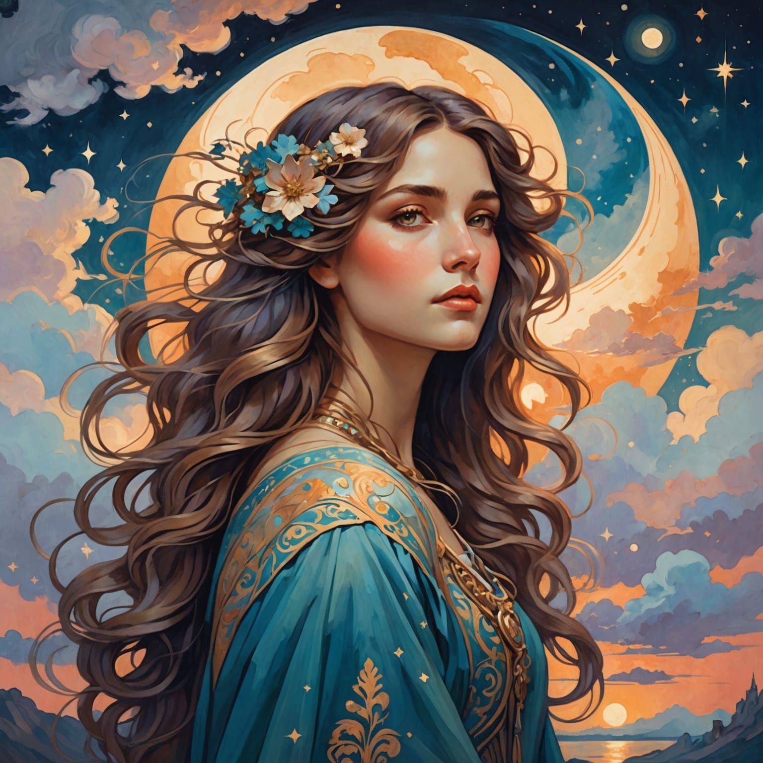 Goddess - AI Generated Artwork - NightCafe Creator