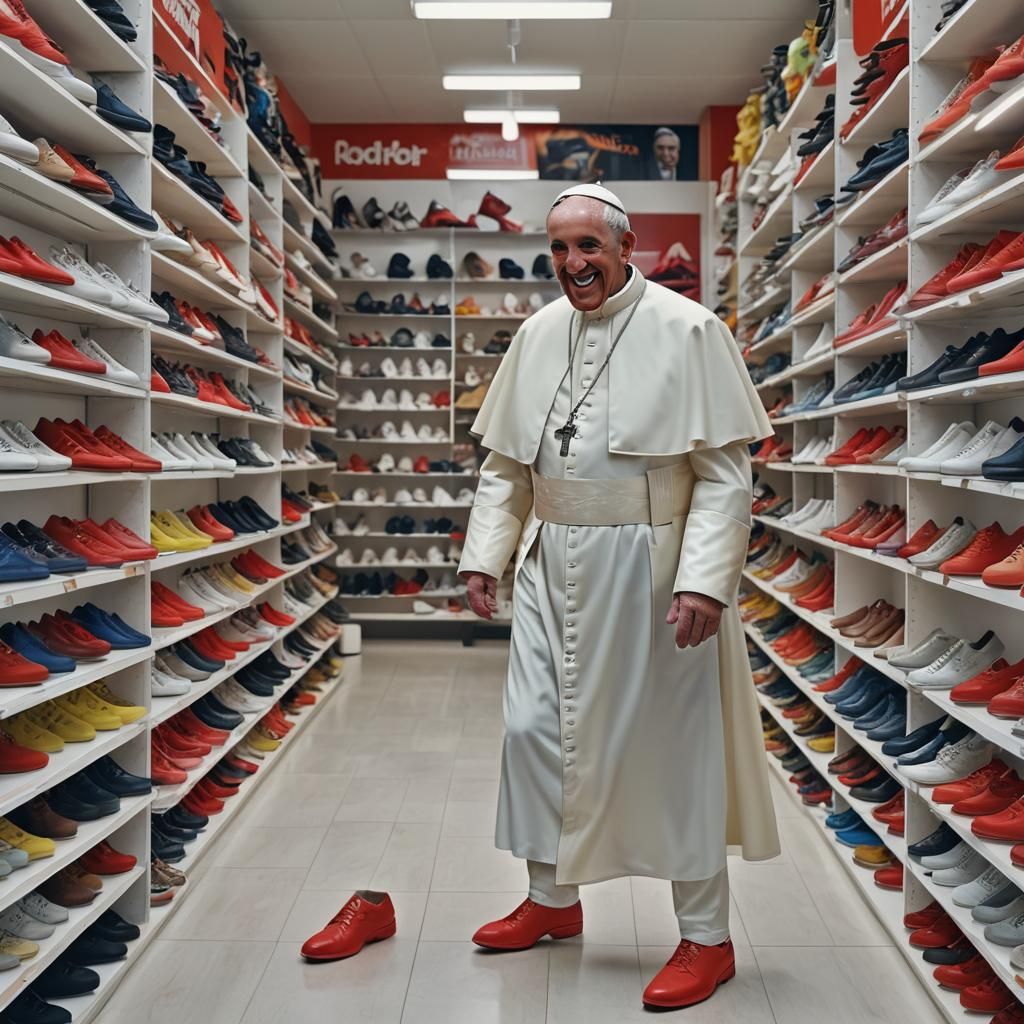 Pope Francis - AI Generated Artwork - NightCafe Creator