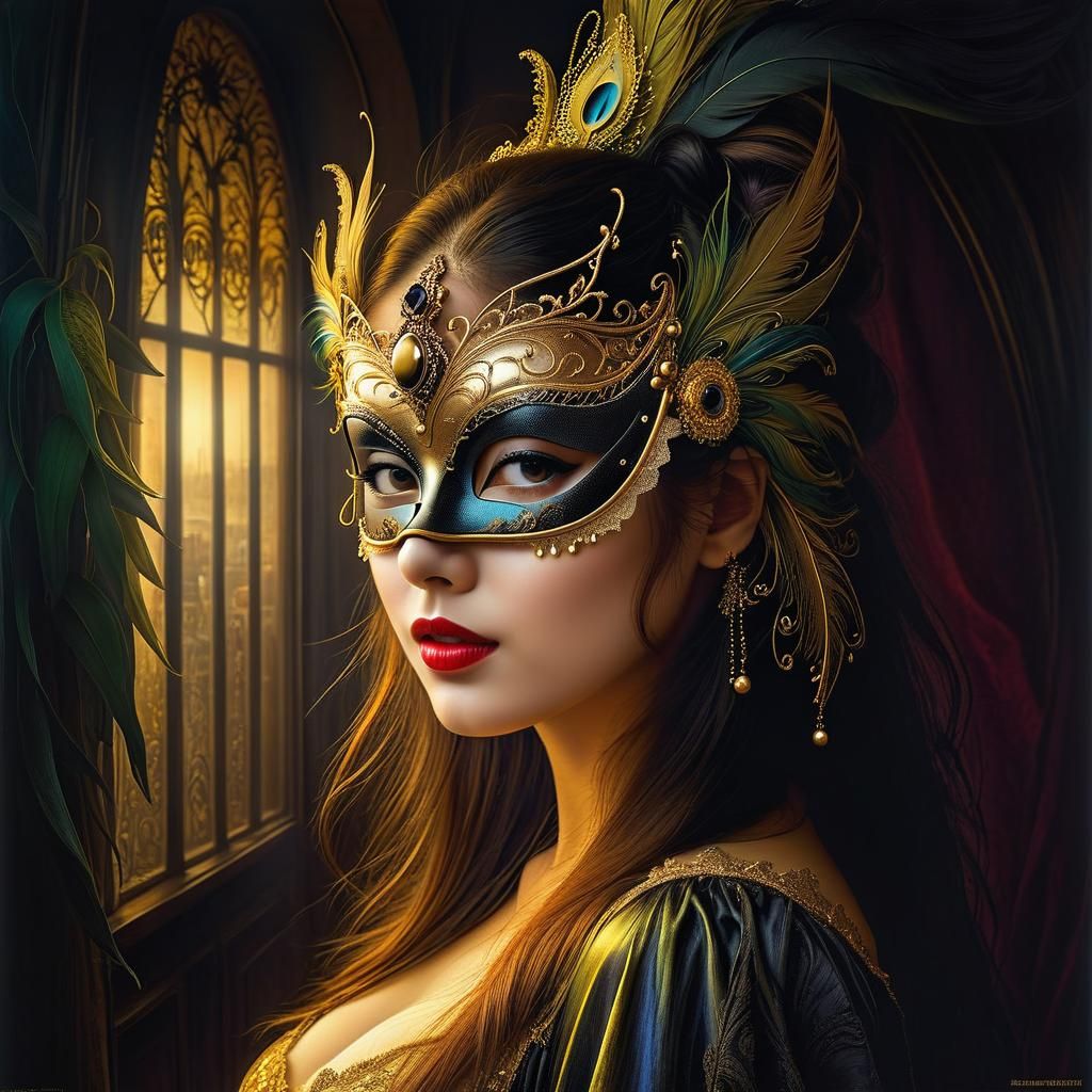 Masquerade - AI Generated Artwork - NightCafe Creator
