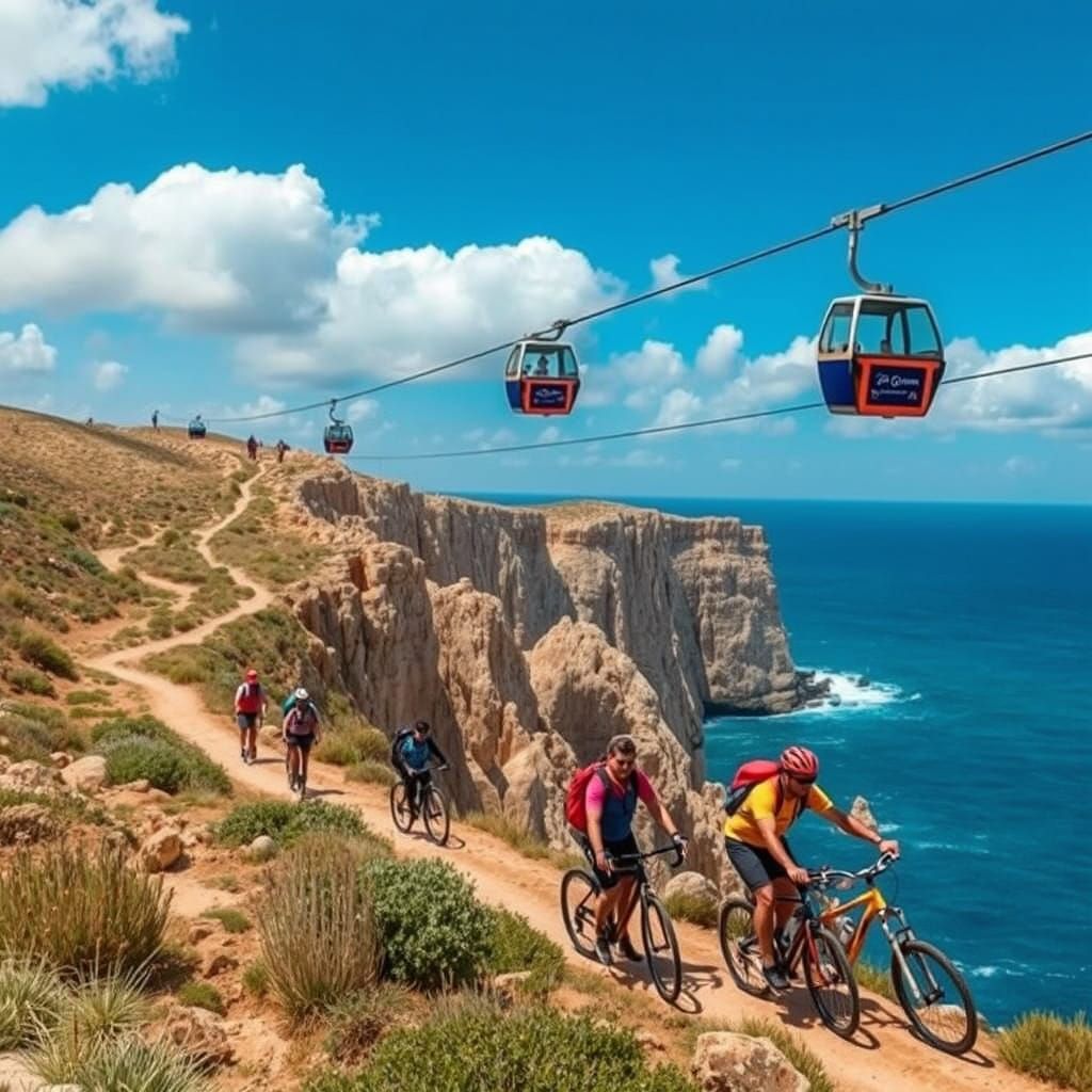 Spectacular Woodpecker Formations at Korkar Cliff ... - AI Art