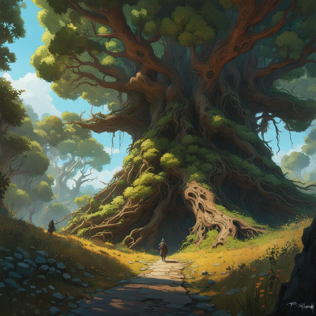 Tree - AI Generated Artwork - NightCafe Creator