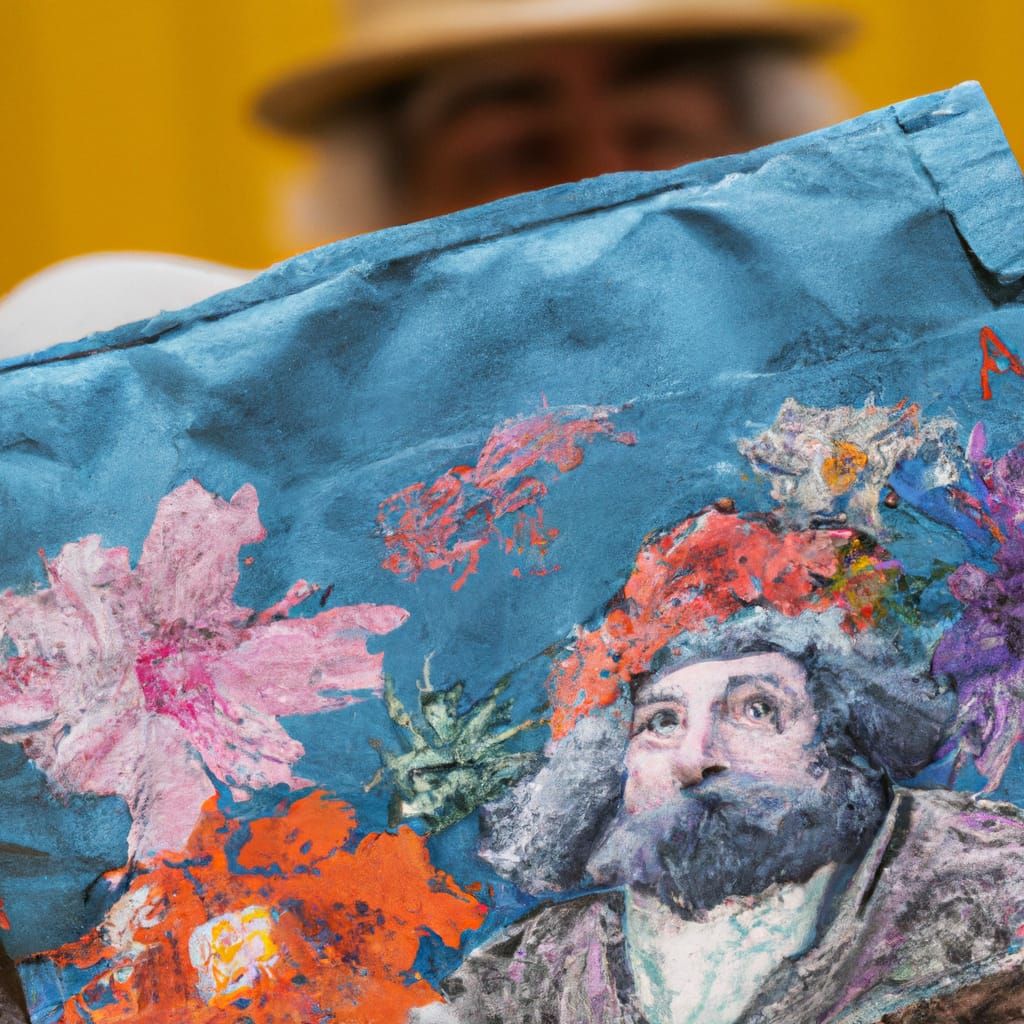 Stolen Art Style Rendered in the Stolen Craft of Embroidery Brazenly ...