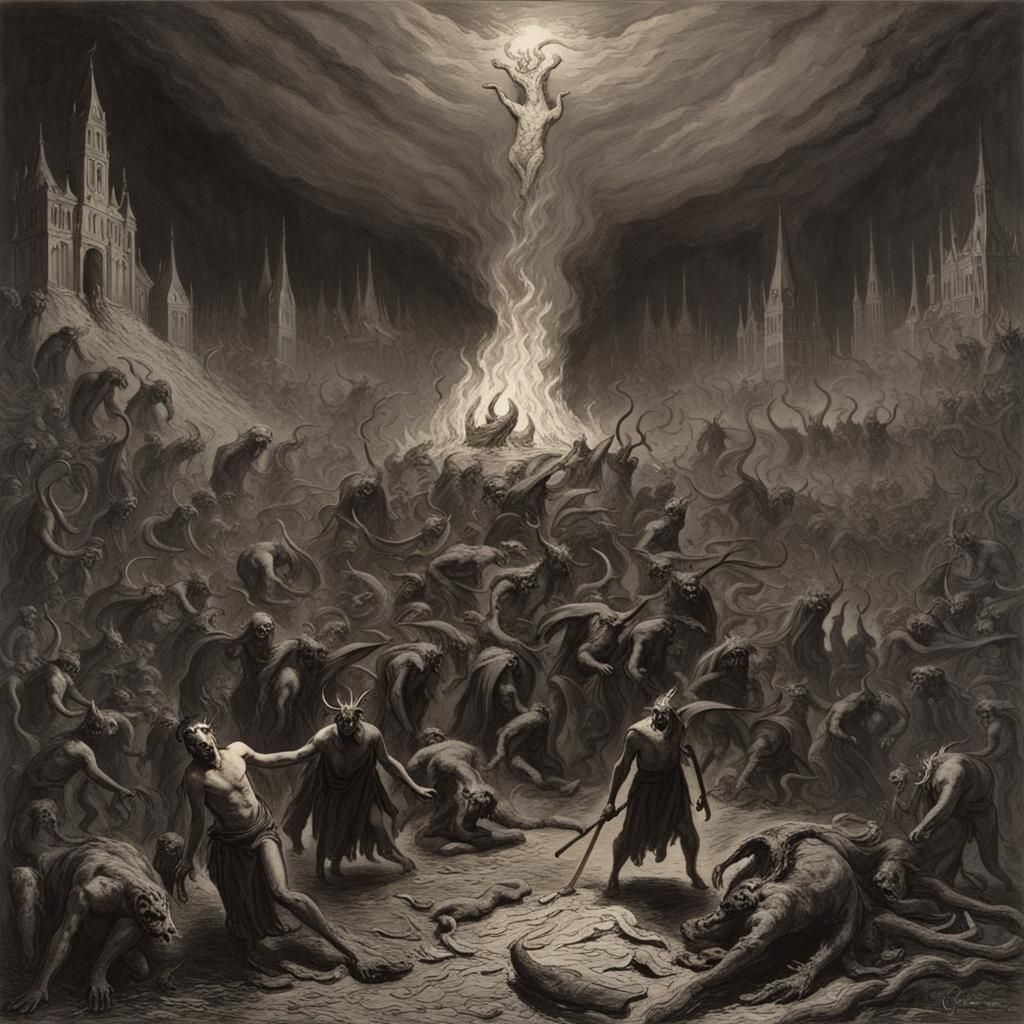 Hell - AI Generated Artwork - NightCafe Creator