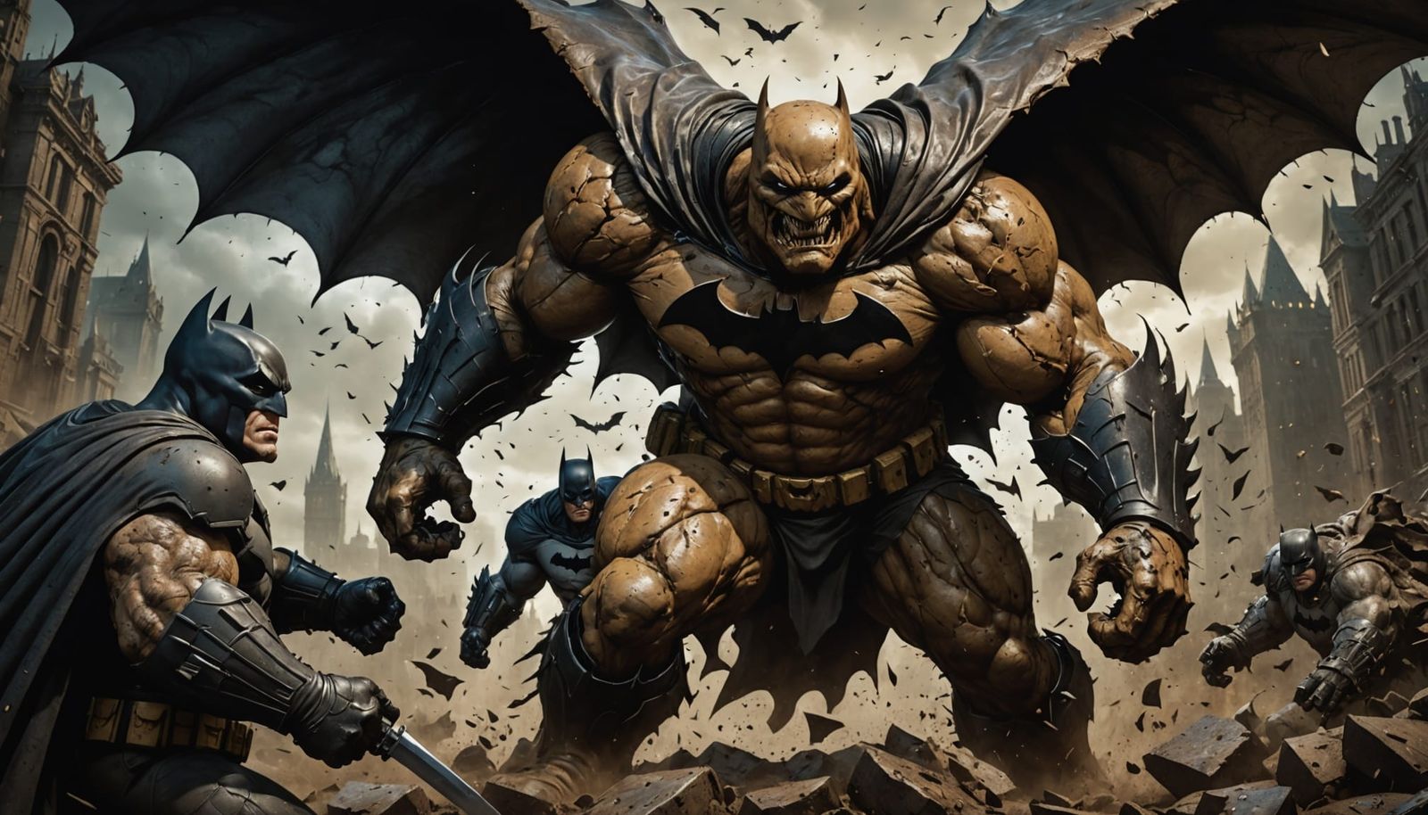 Clayface vs Batman - Clayface vs Batman