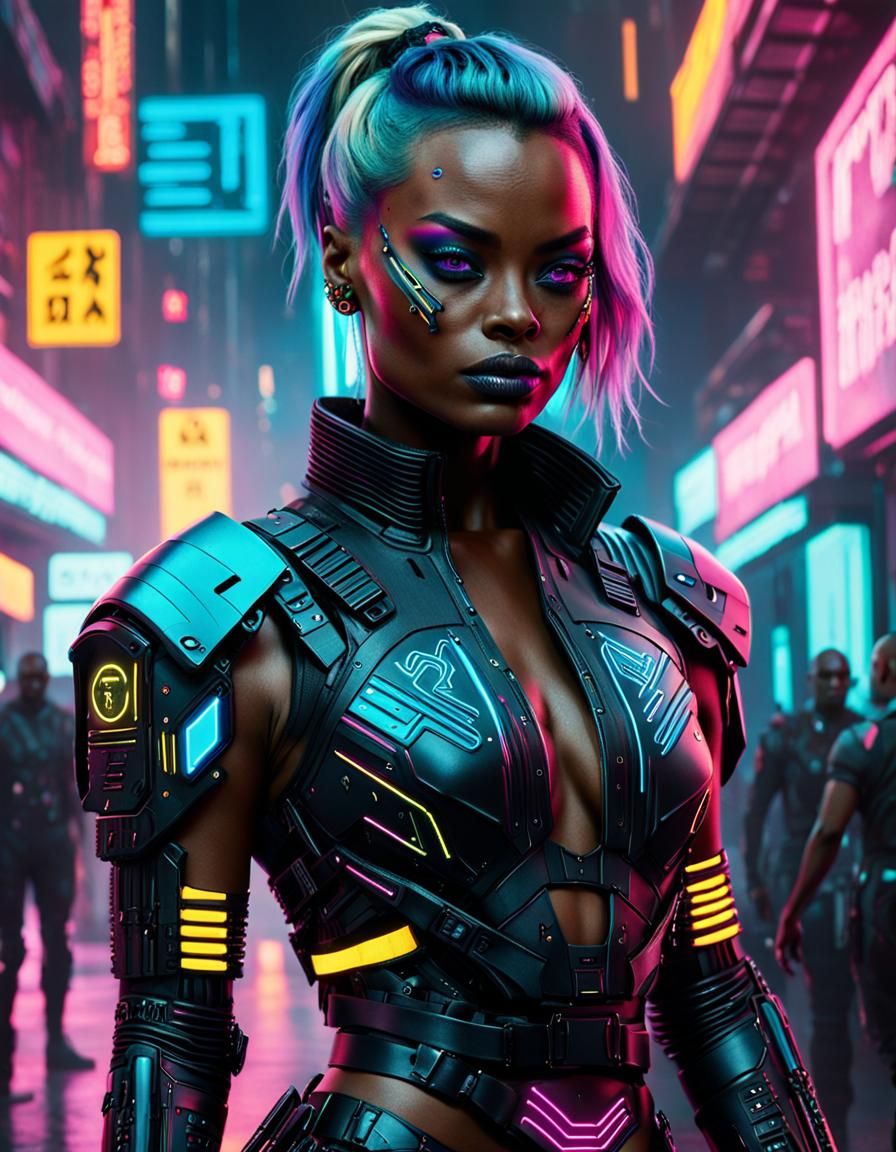 Danger Girl Solo (Cyberpunk RED) IV - AI Generated Artwork - NightCafe ...