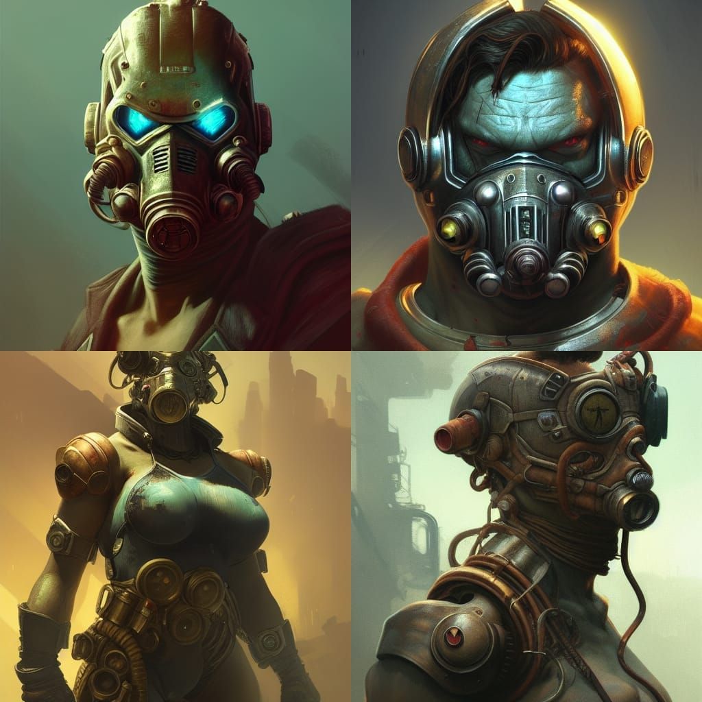 Fallout Super Mutant - AI Generated Artwork - NightCafe Creator