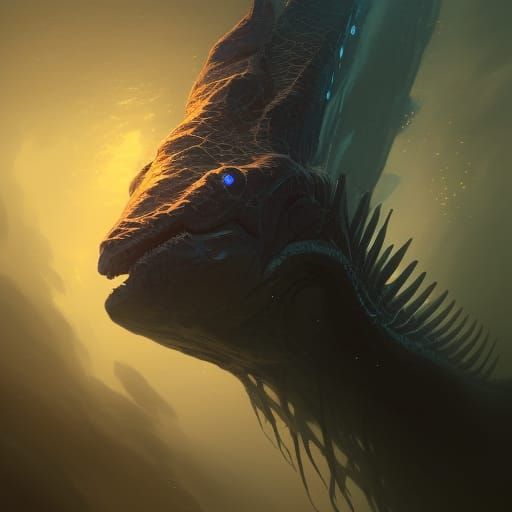 Leviathan #1 - AI Generated Artwork - NightCafe Creator