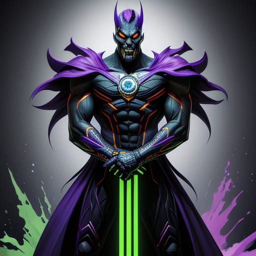 Made-Up Supervillains - Supervillain Concept Art in Comic B...