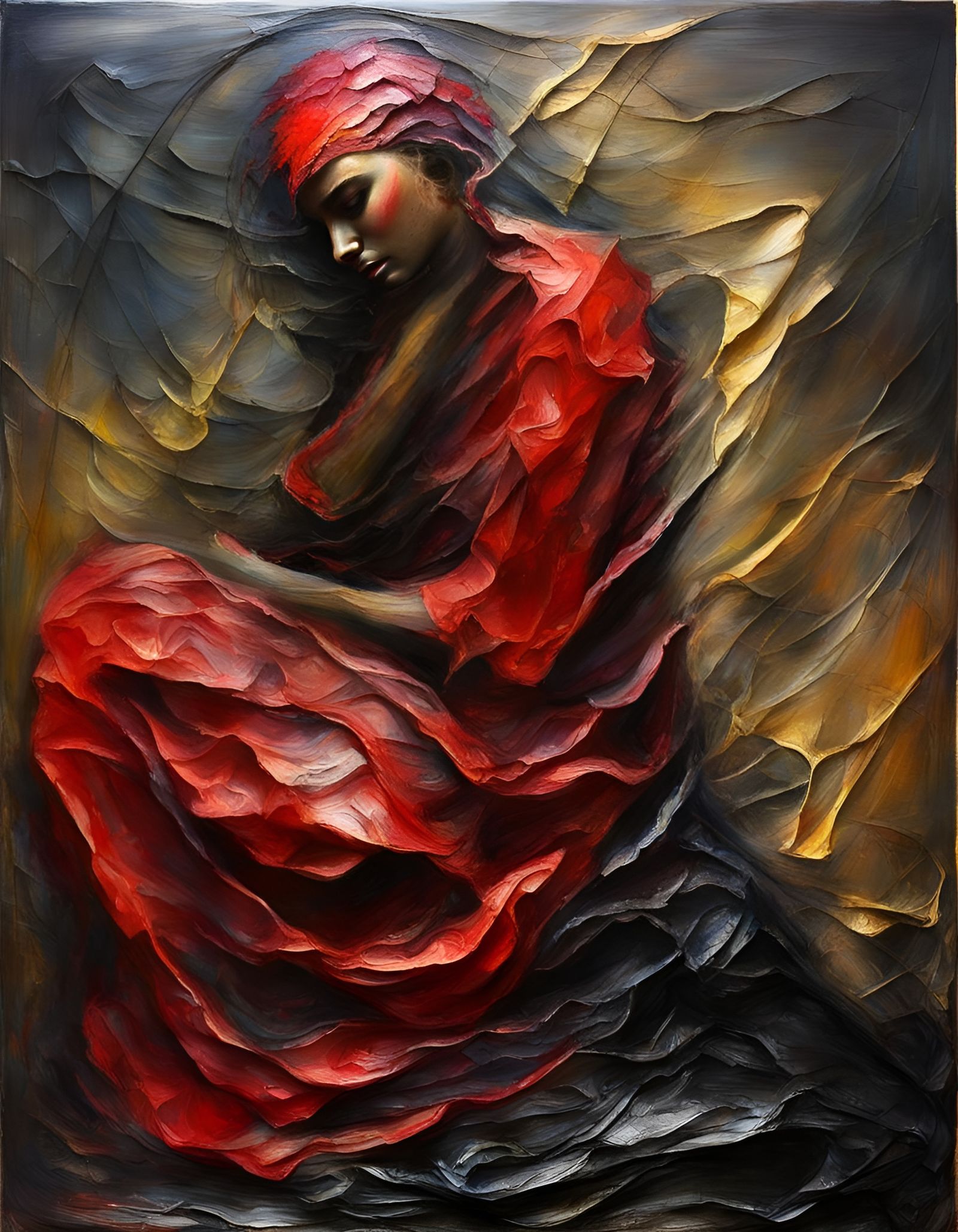 Crumpled Steelwool & Shattered Dreams - AI Generated Artwork ...