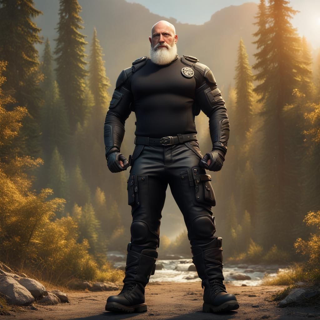 Old school ranger - AI Generated Artwork - NightCafe Creator