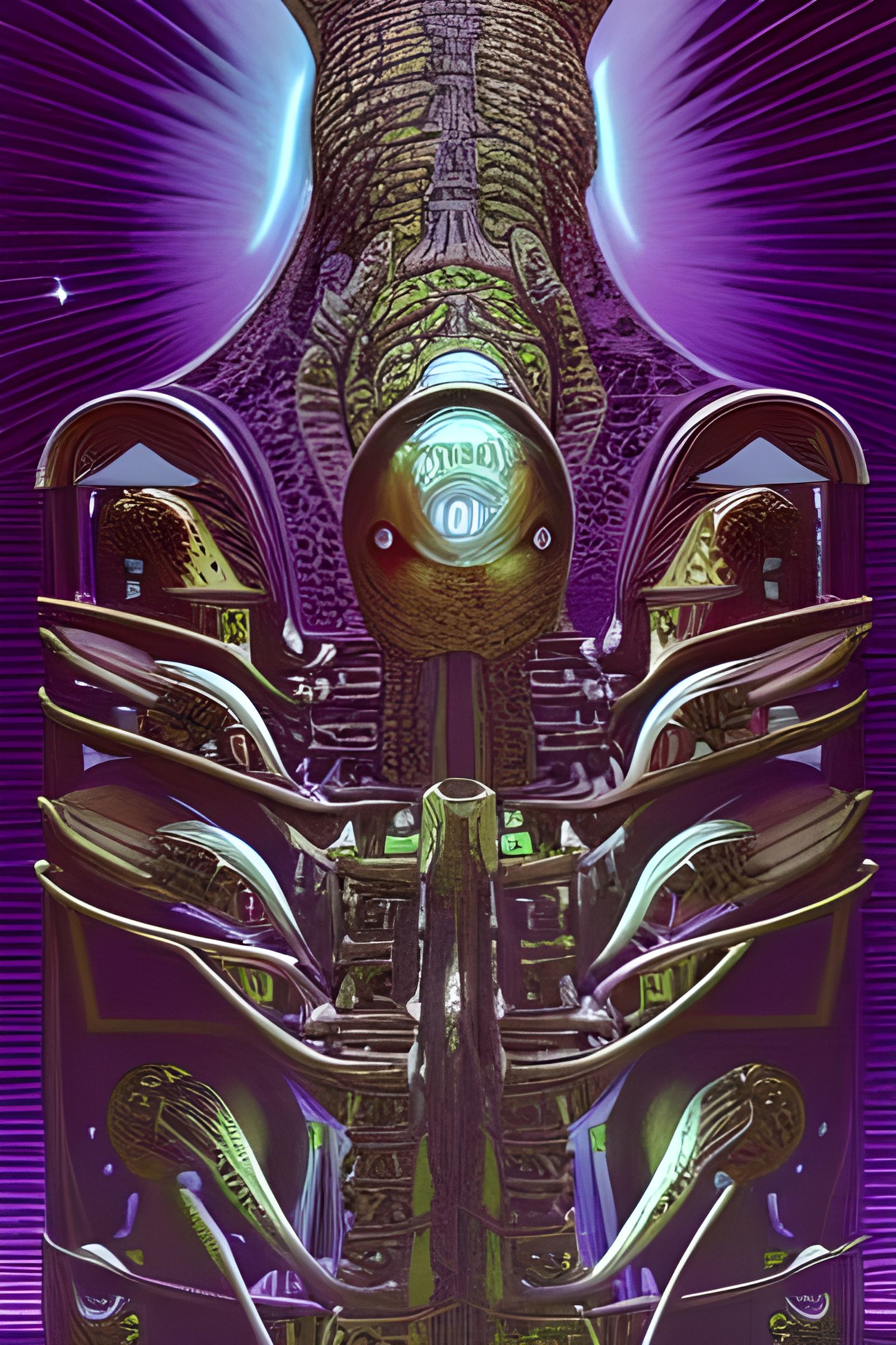 Glow Machine - AI Generated Artwork - NightCafe Creator