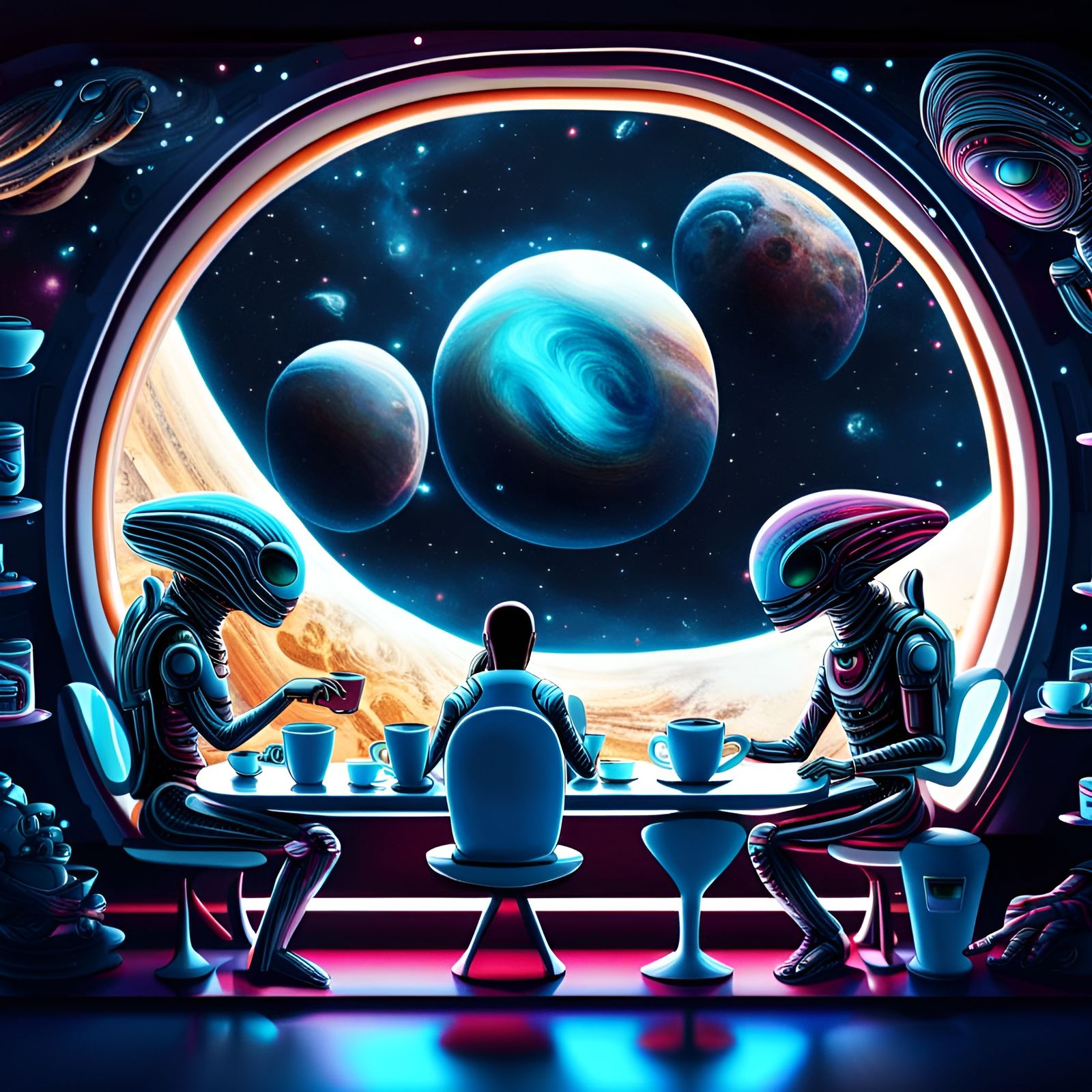 Taste of Liquid Goodness from the Littlest Coffee Shop - AI Generated ...