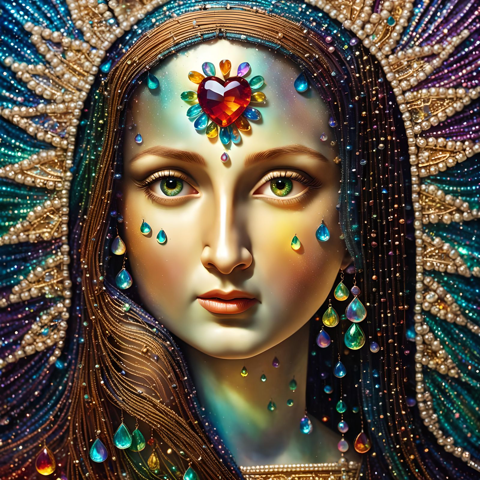 Mona Lisa Moment - AI Generated Artwork - NightCafe Creator