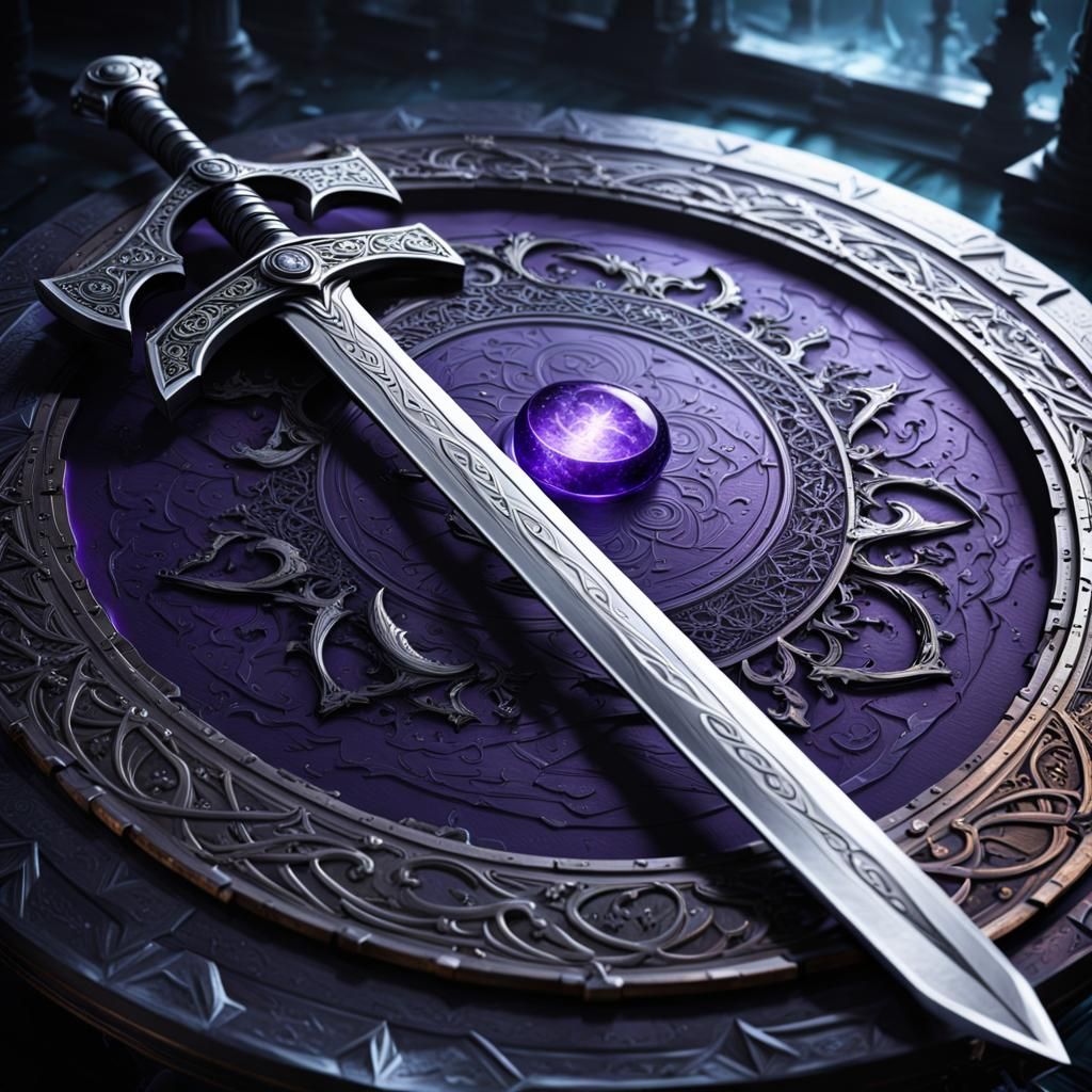 Arondight: The sword of Sir Lancelot, an epic hammer with Silver runes ...