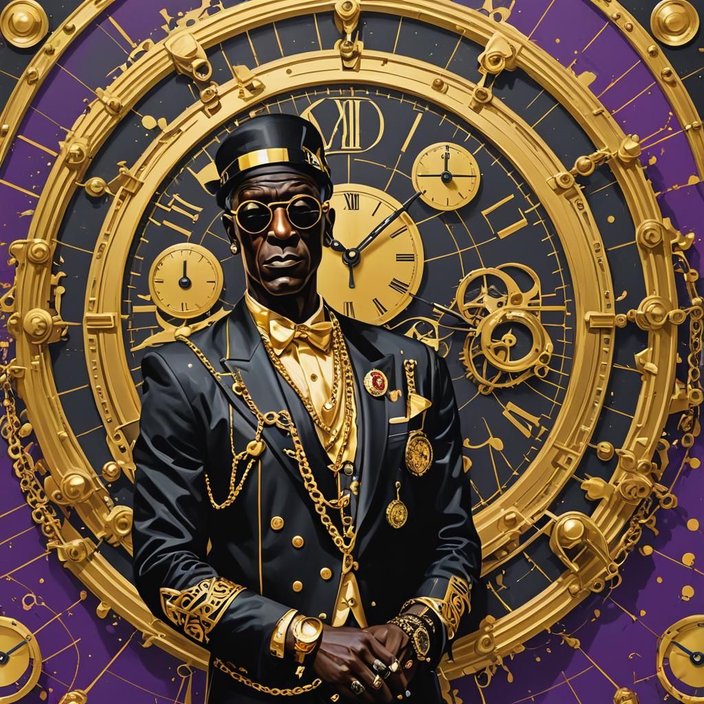 Flava Flav - AI Generated Artwork - NightCafe Creator