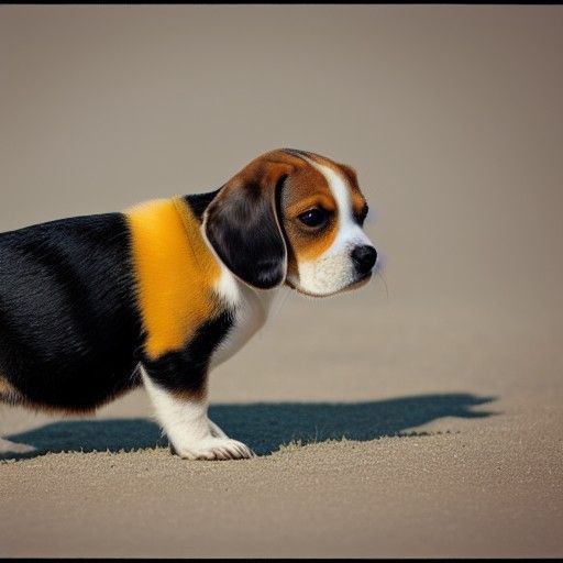 Bee Beagle - AI Generated Artwork - NightCafe Creator