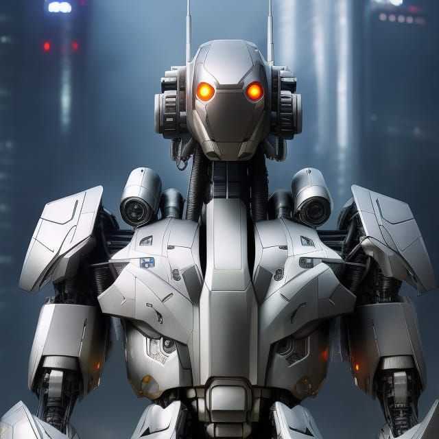 Mechabot - AI Generated Artwork - NightCafe Creator