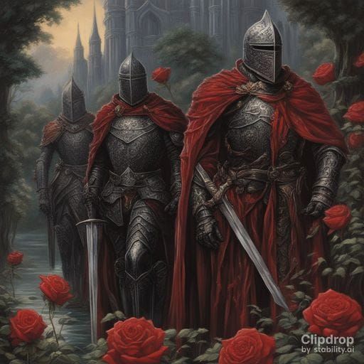 Knights of the Rose - AI Generated Artwork - NightCafe Creator