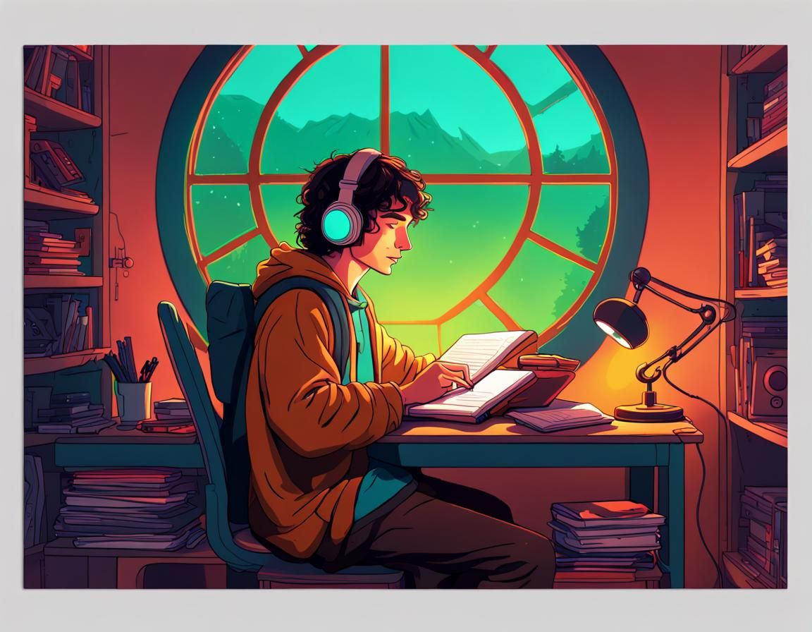 Lofi Frodo - AI Generated Artwork - NightCafe Creator