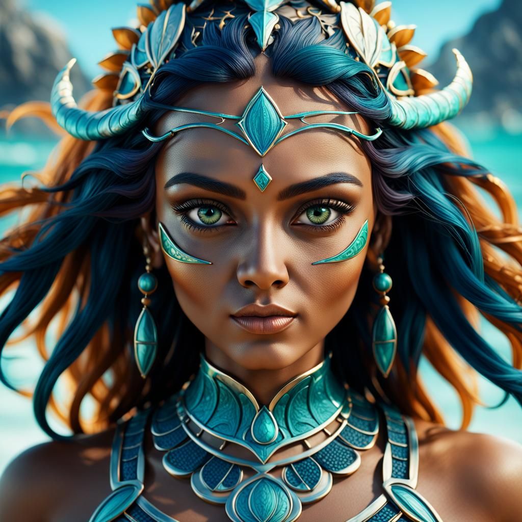 Atlantean Princess - AI Generated Artwork - NightCafe Creator