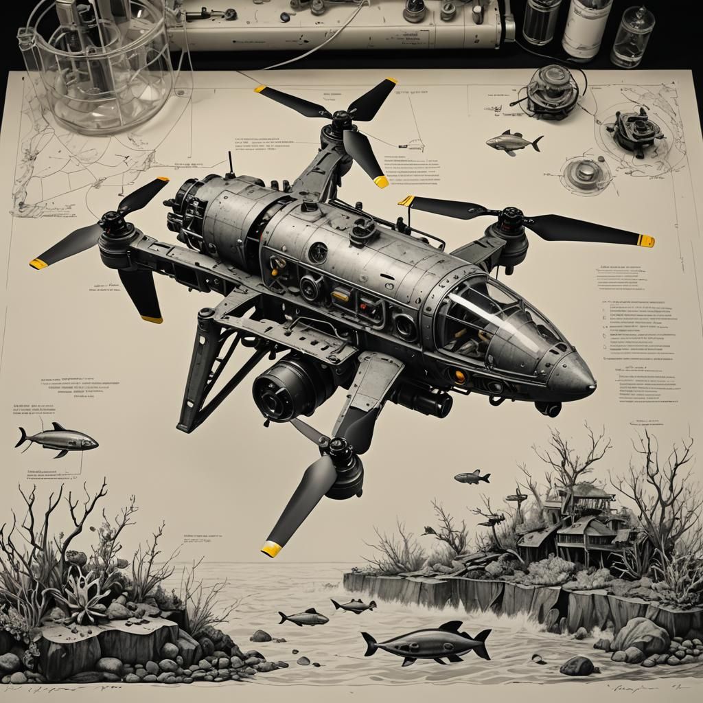 Schematics - AI Generated Artwork - NightCafe Creator