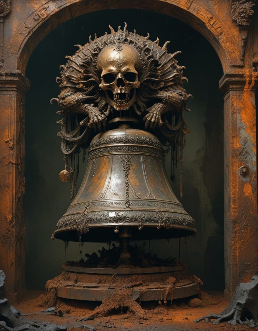 Baroque Horror Masterpiece: Grotesque Creature in ... - AI Art