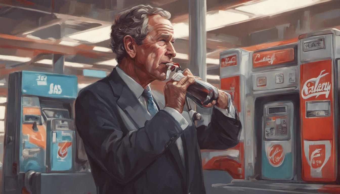 George Bush - AI Generated Artwork - NightCafe Creator
