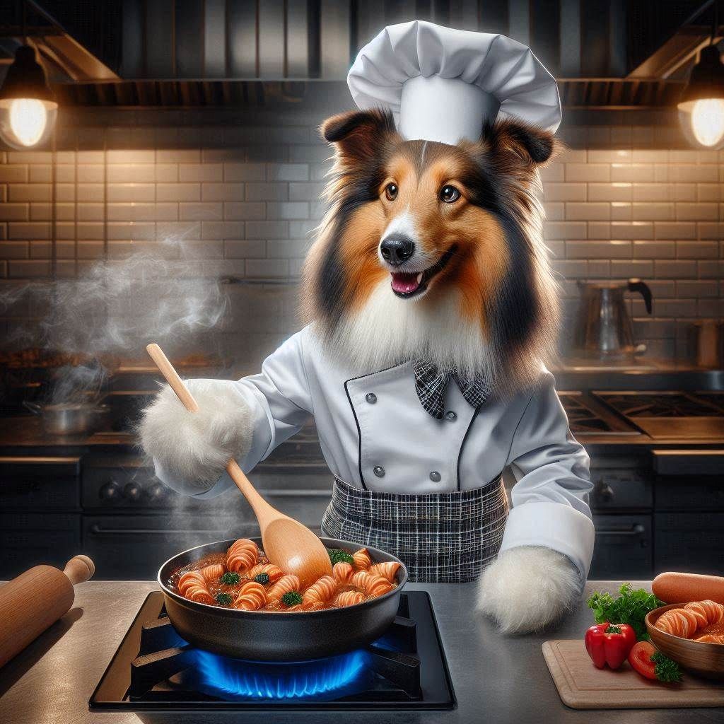 The 5 star Michelin Dog chef - AI Generated Artwork - NightCafe Creator