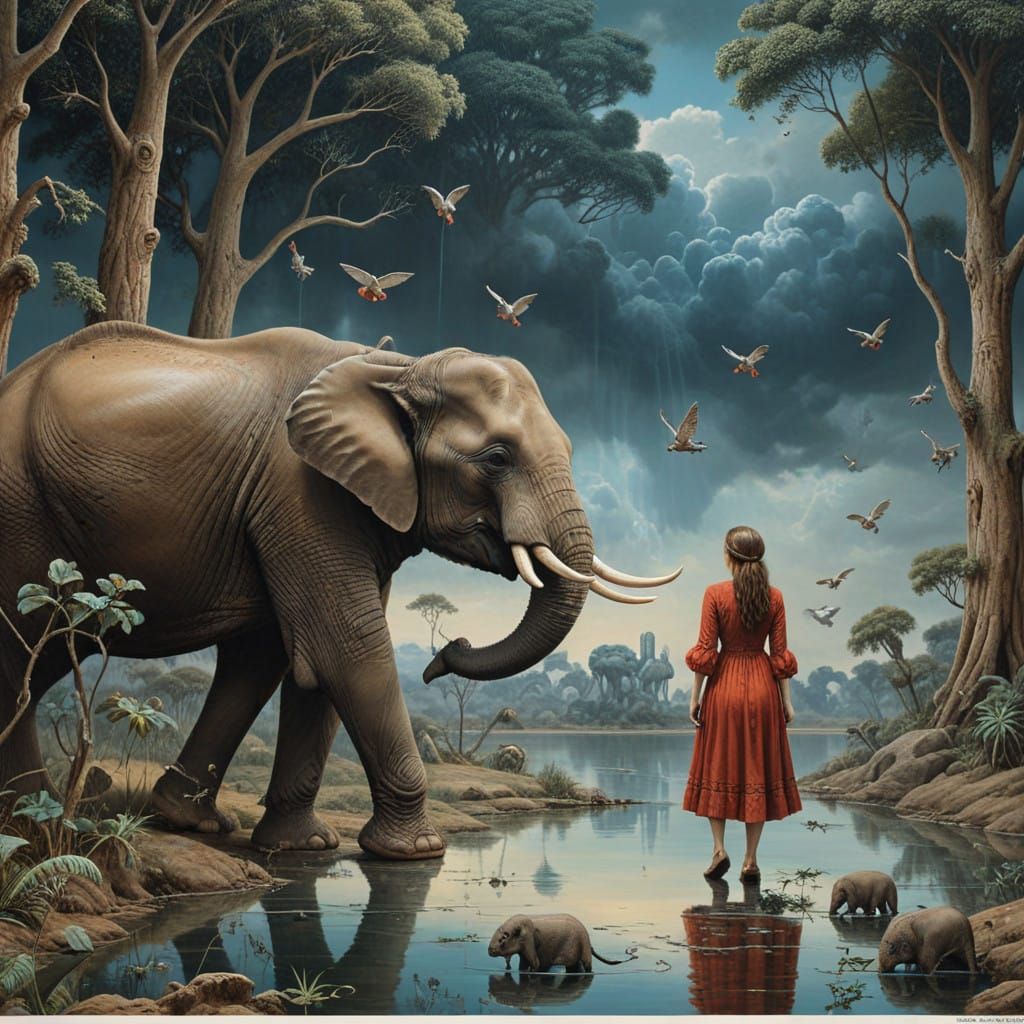 Surrealism with Elephants - Surrealism with Elephants