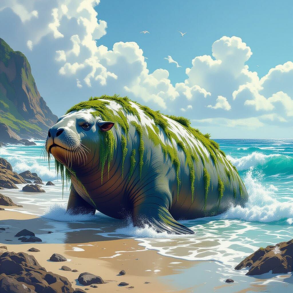 Steller’s sea cow (Hydrodamalis gigas)