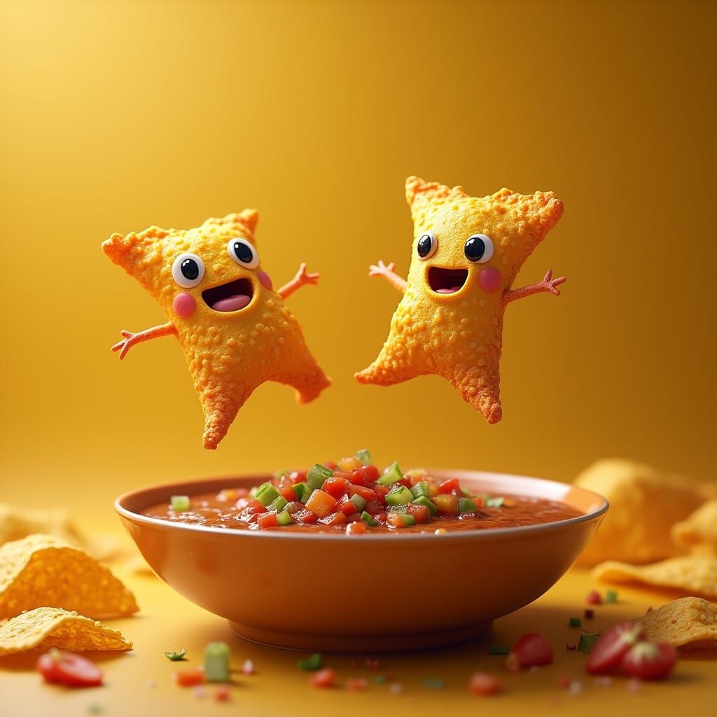 Chip and dip - Frito Chip Friends Leap into Dreamy Bean Dip ...