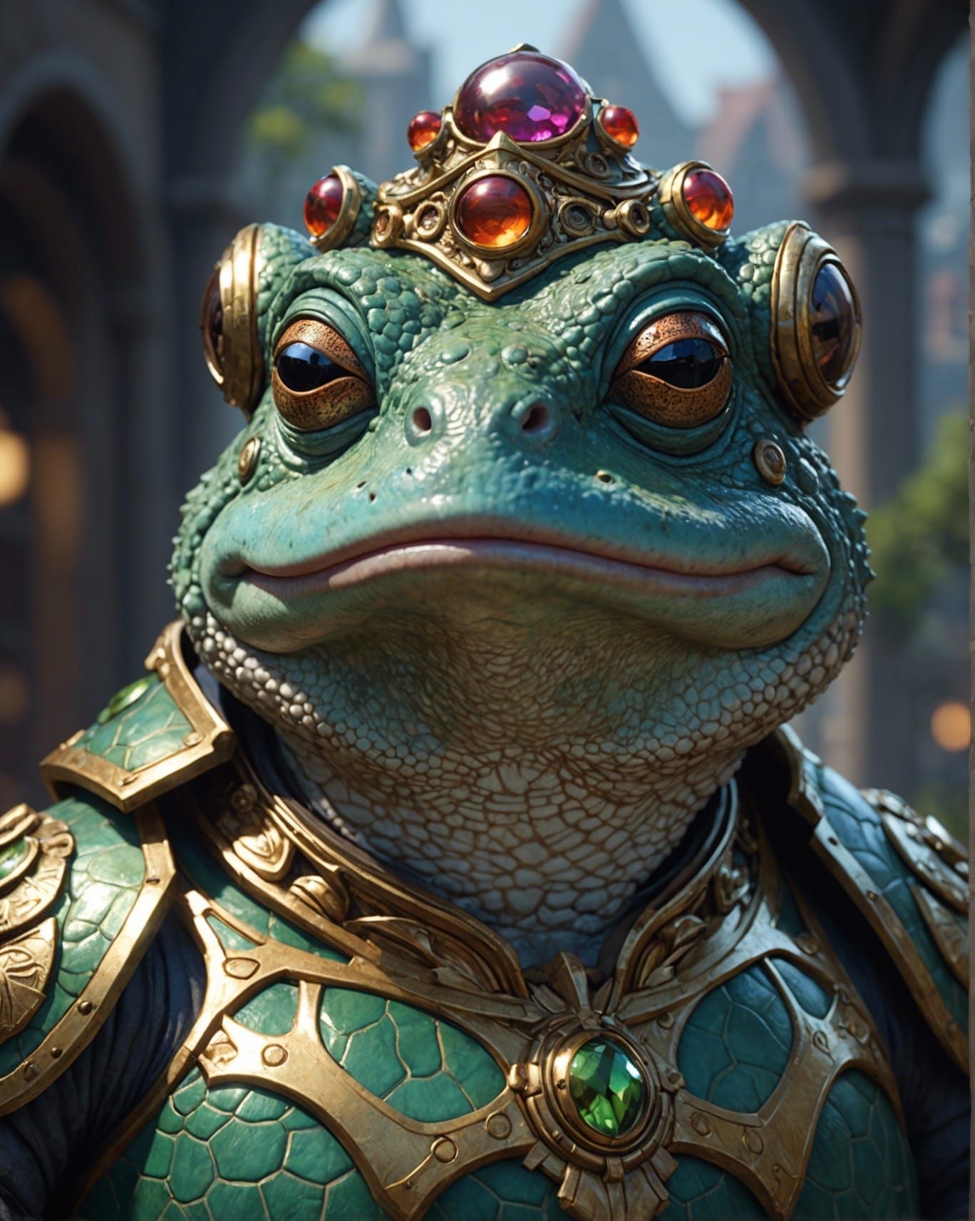 Humanoid toad. - AI Generated Artwork - NightCafe Creator