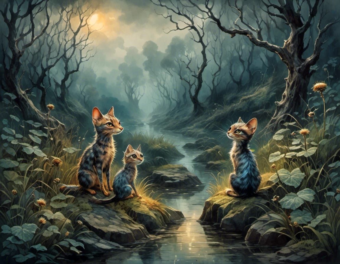 Cute feline creatures - Cute feline creatures