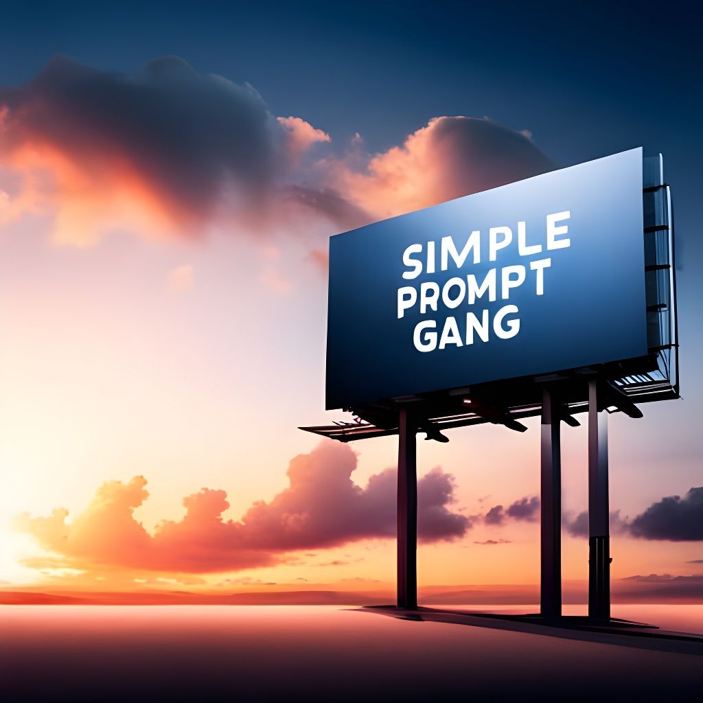 Simple Prompt Gang - AI Generated Artwork - NightCafe Creator