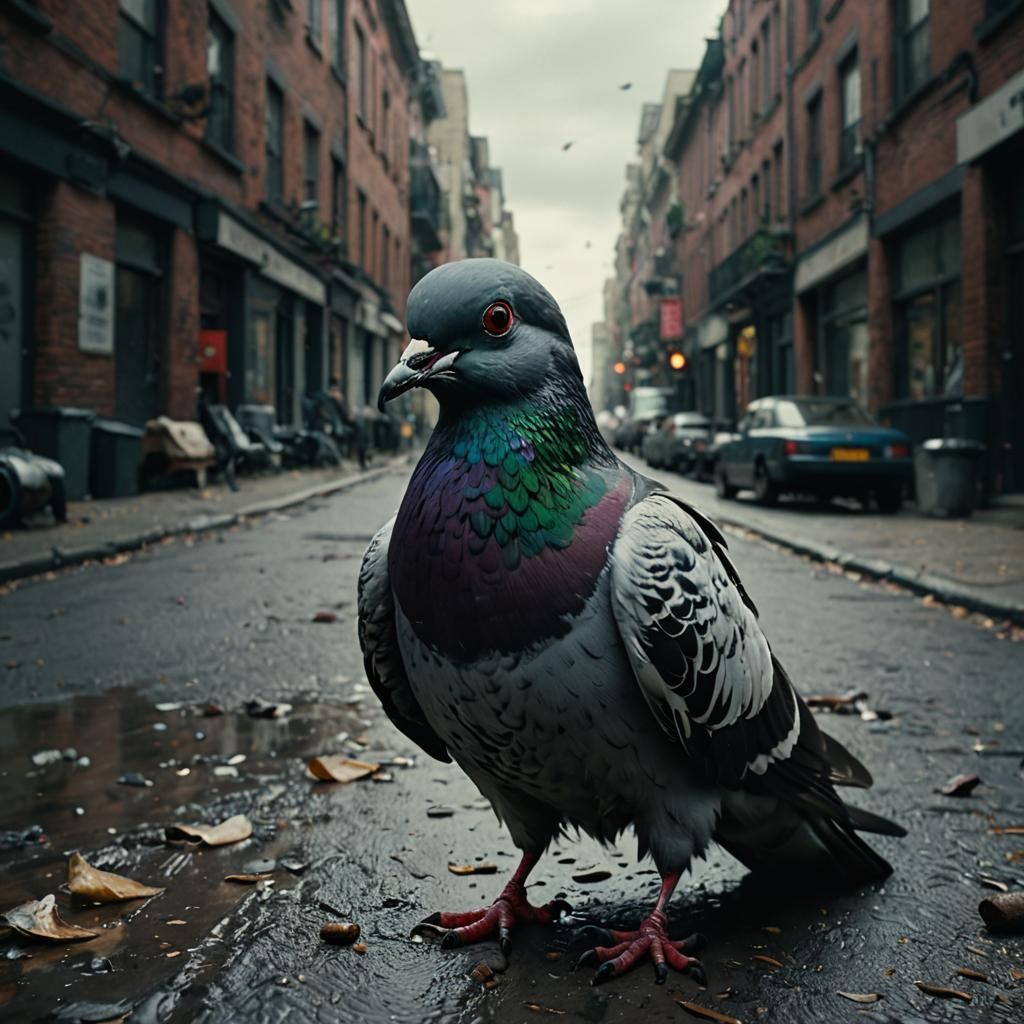 Pigeon - AI Generated Artwork - NightCafe Creator